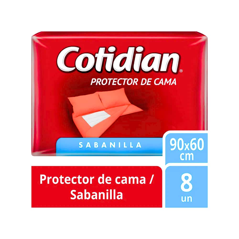 Sabanilla Protector De Cama Cotidian 8 Unidades - Safe Care Chile