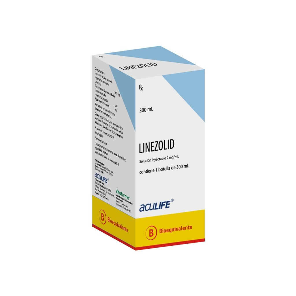 Linezolid solución inyectable 2 mg/mL - Safe Care Chile