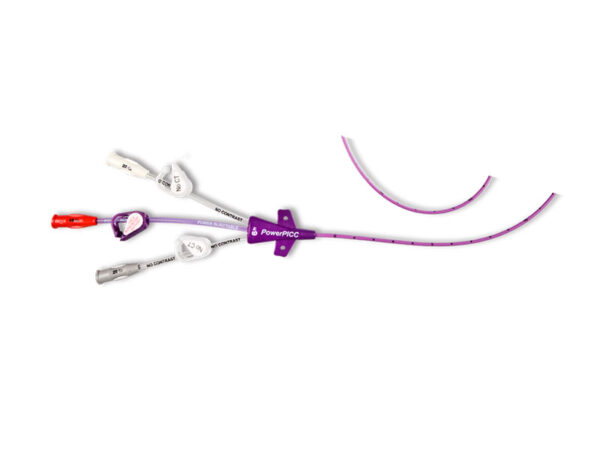 POWER PICC 5 FR C/ MICROINTRODUCTOR DOBLE LUMEN - Safe Care Chile