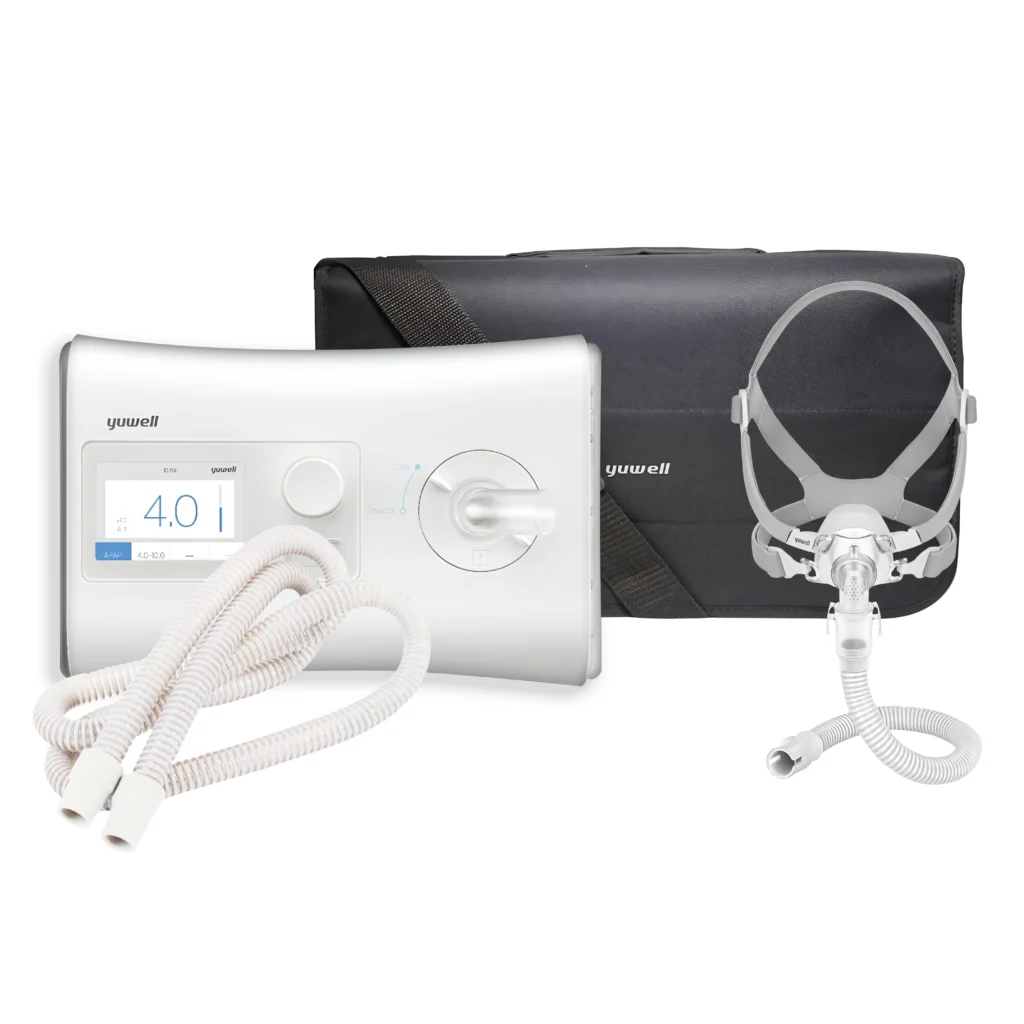 Auto CPAP YH-550 + Tubo Estándar + Mascarilla Nasal Yuwell YN-03 (Kit ...