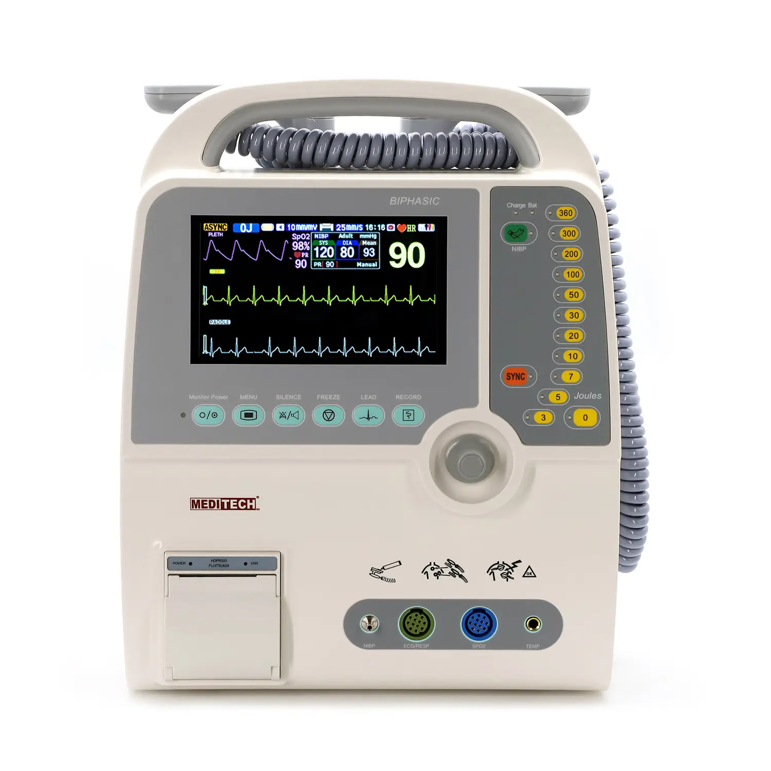 Desfibrilador Monitor Portátil B-900B BIFASICO - Safe Care Chile