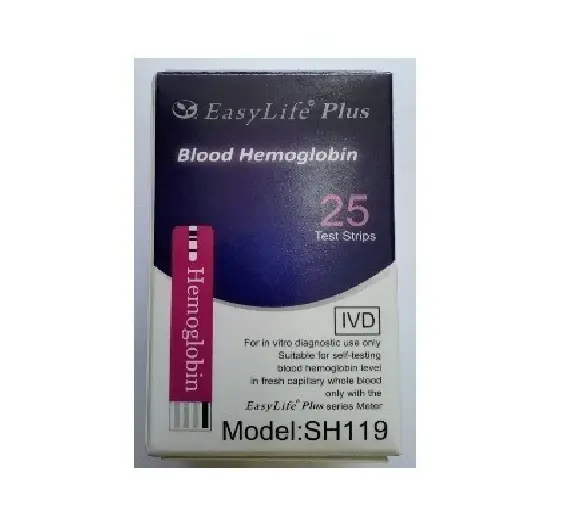 Tira/Cinta de Hemoglobina Easy Life Plus (1 Caja 25 Tiras) - Safe Care Chile